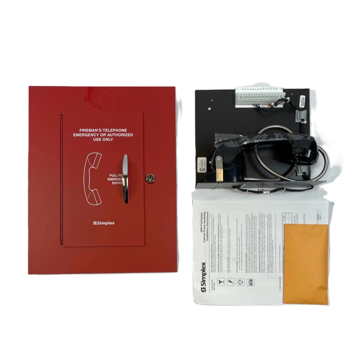 Simplex 2084-9018 Firefighter Phone Assembly – Green Wave Electronics