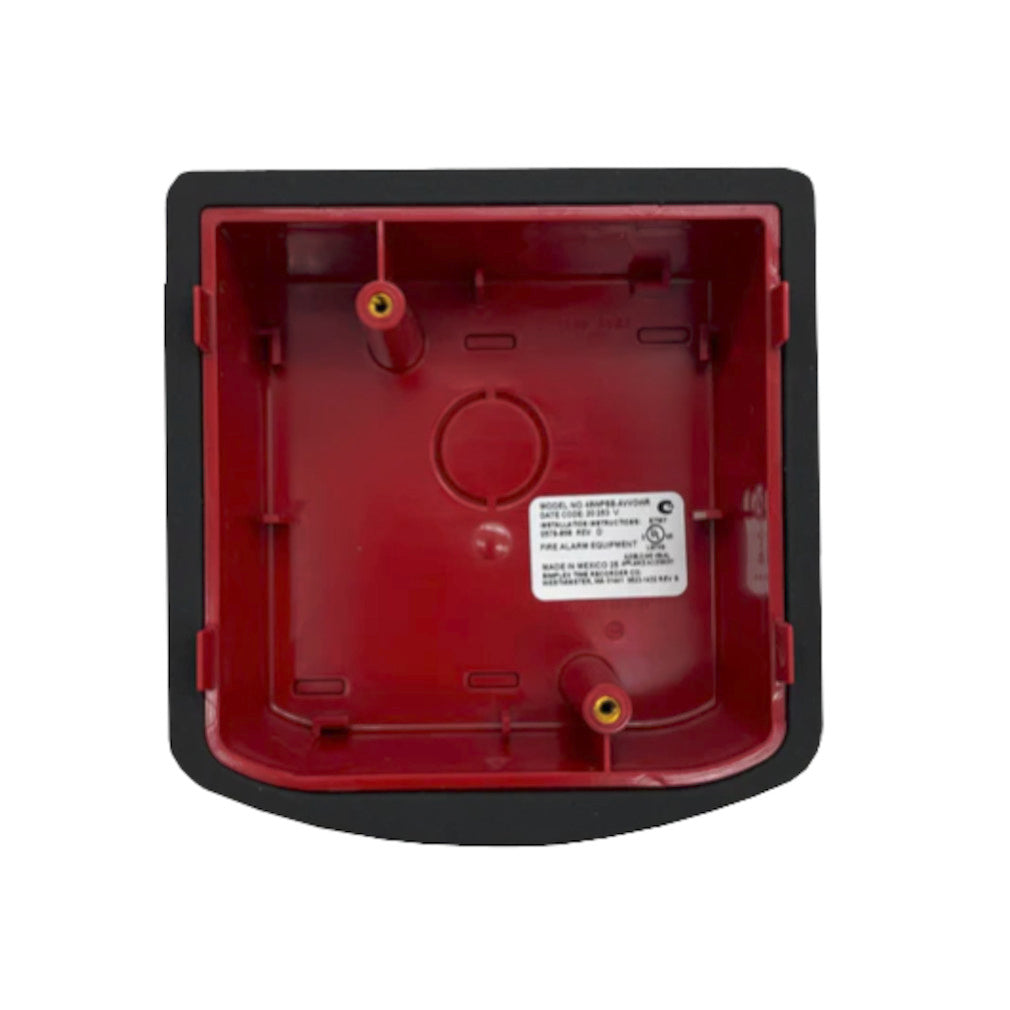 SIMPLEX 49WPBB-AVVOWR - Back Box AV or VO Wall (RED) – Green Wave ...