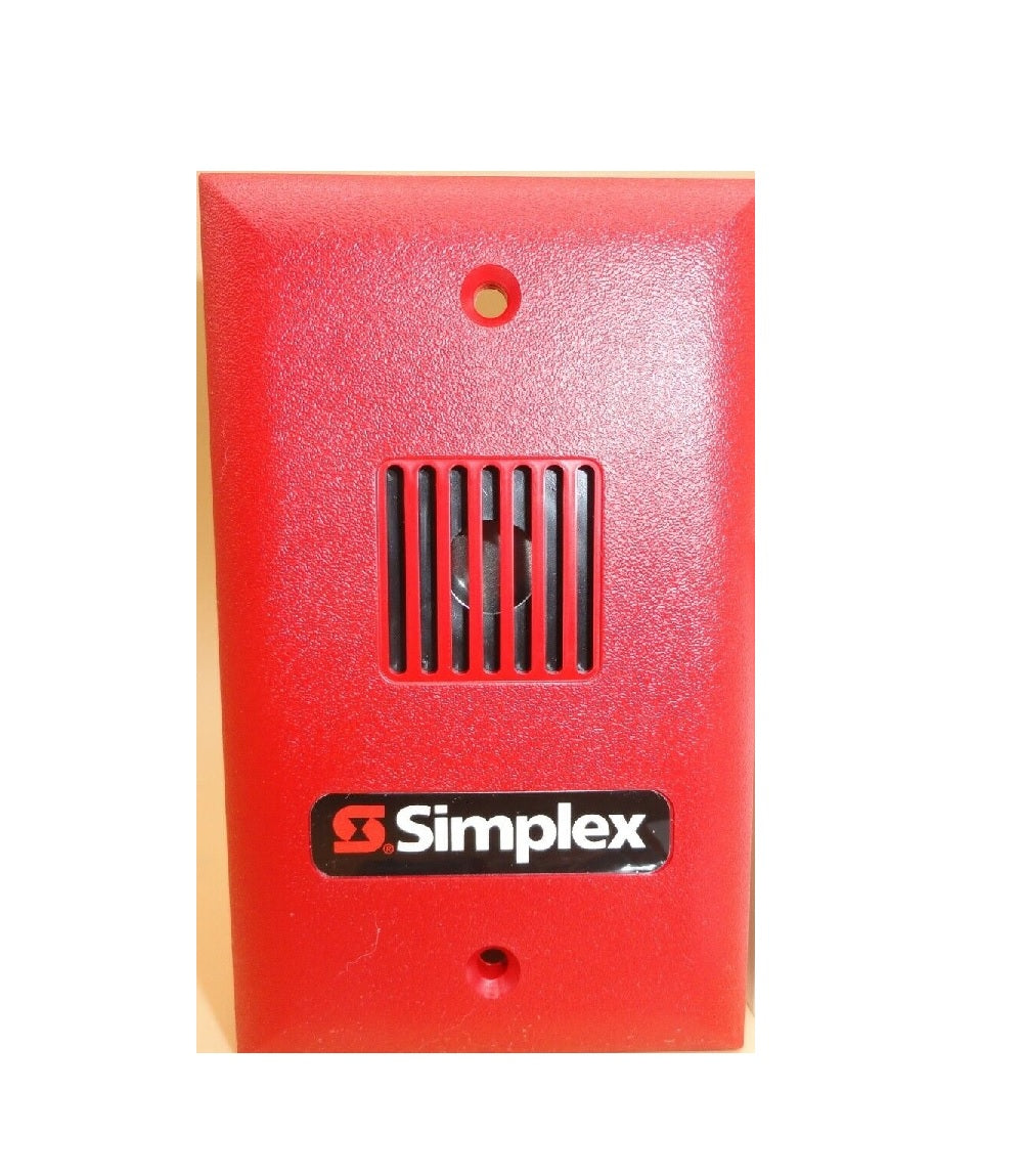 Simplex 624-940 Fire Alarm Signal Red Audible Model GX90-4R – Green ...
