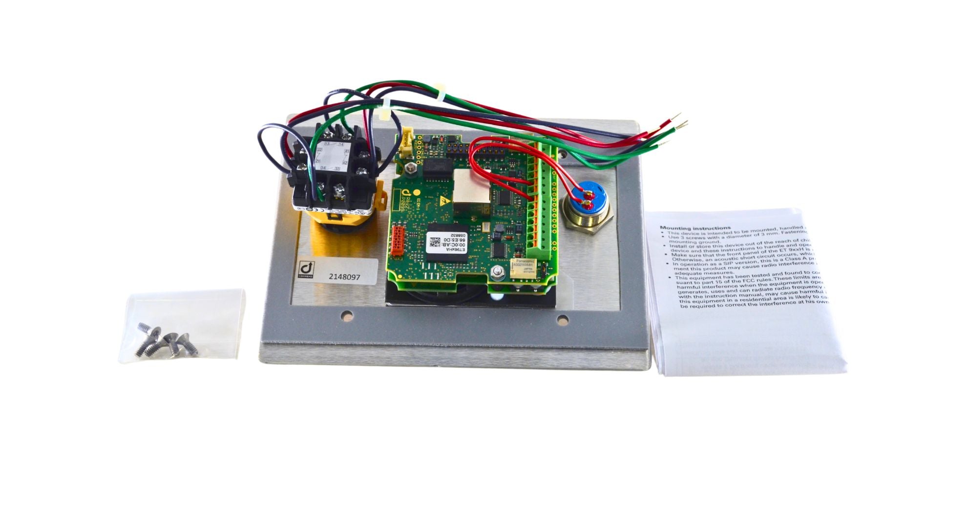 Commend International ES931H/M - 3 Gang SIP/IP Substation – Green Wave ...