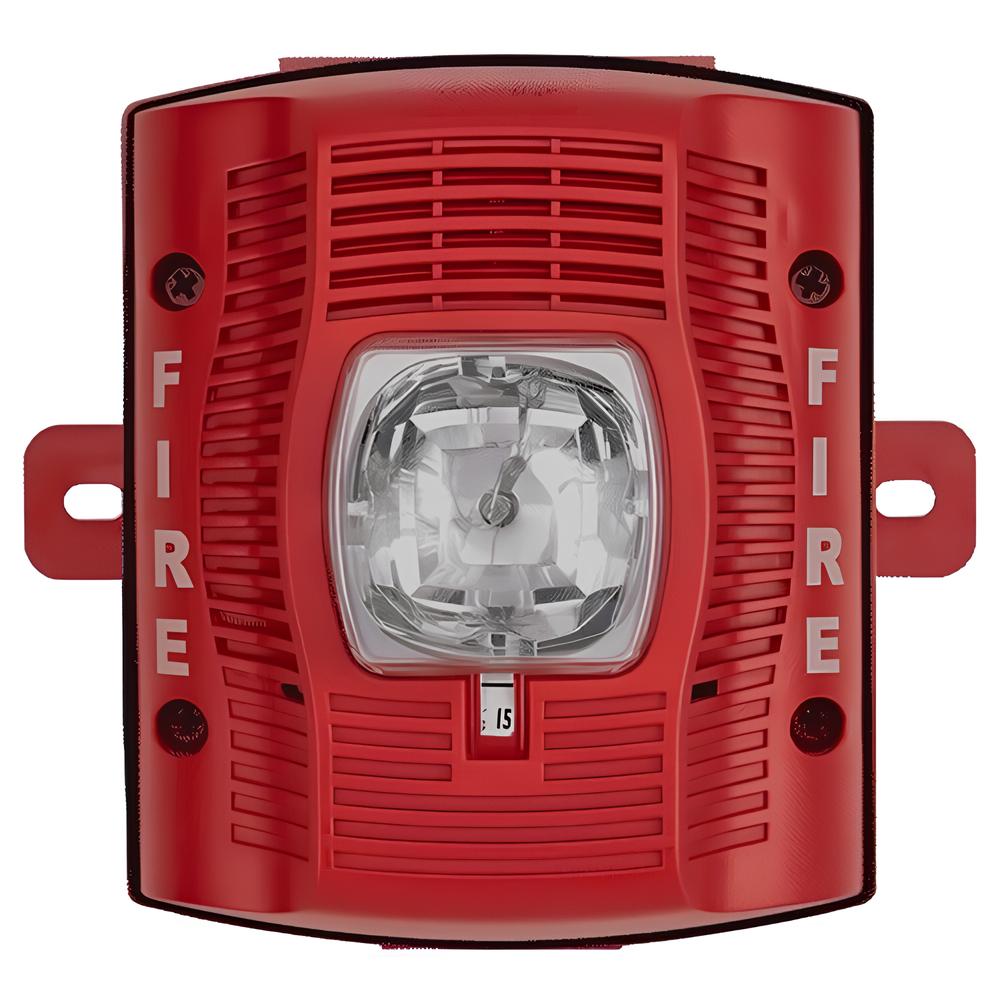 System Sensor SPSRHK SpectrAlert Advance Red Outdoor Speaker Strobe ...